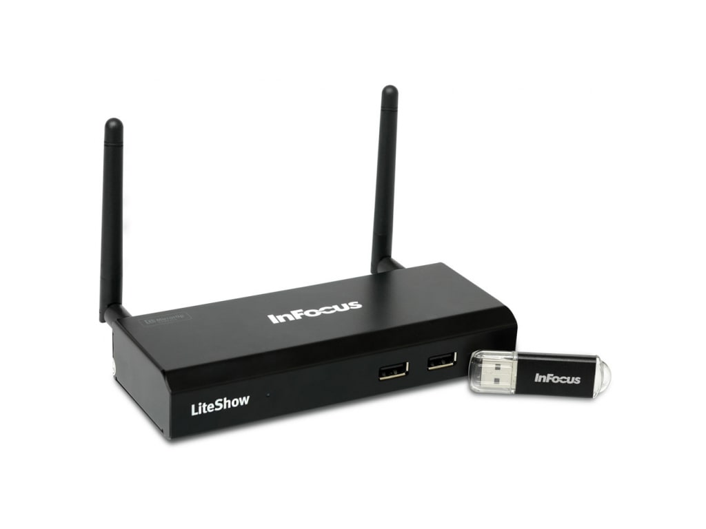 InFocus INLITESHOW4 LiteShow 4 Wireless Presentation Adapter | Touchboards