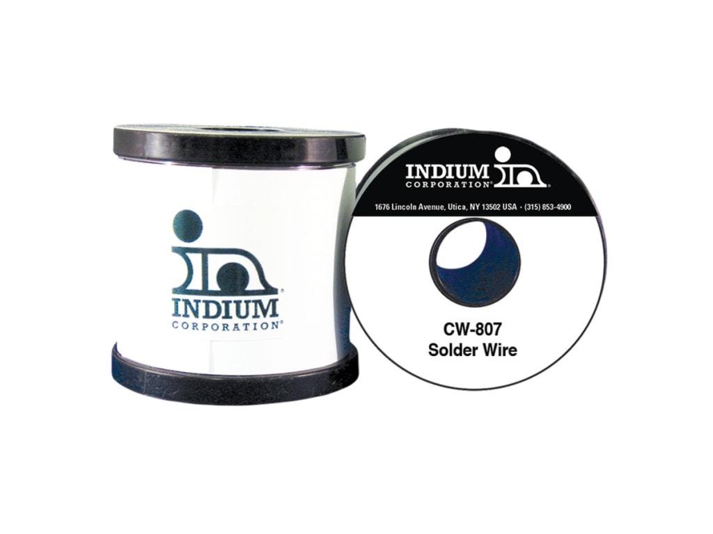 Indium 52907-0113 - Solder Wire, No Clean, Leaded, Sn63Pb37, 0.015" (0. ...
