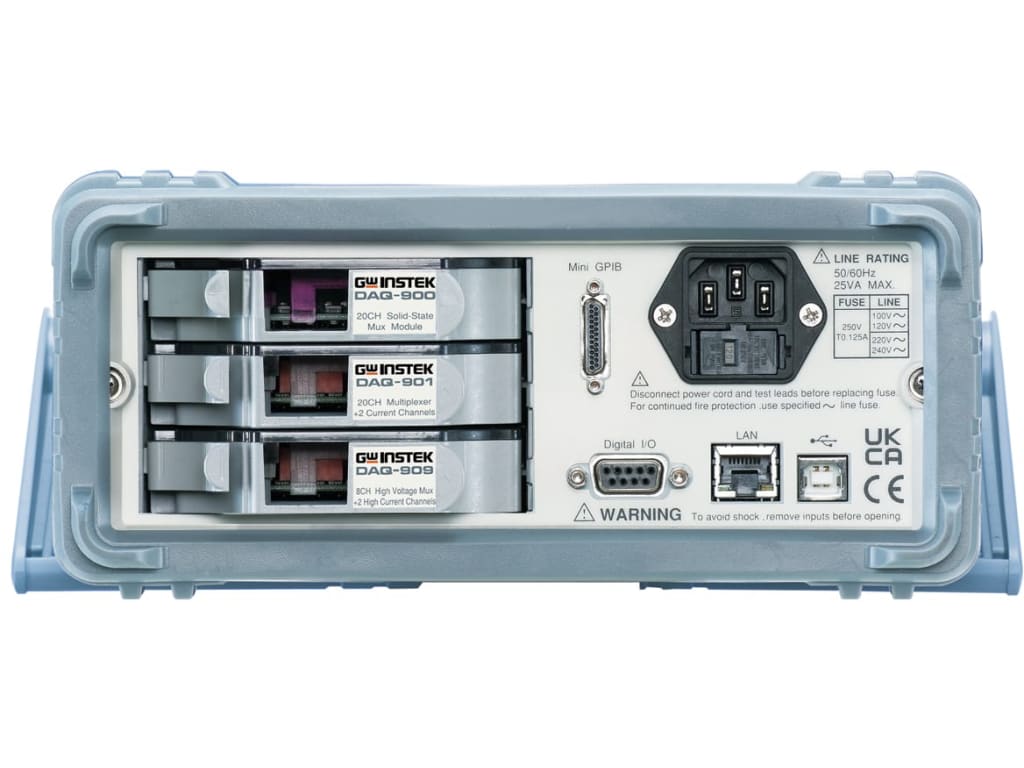 Instek DAQ-9600G - Data Acquisition System Mainframe (with Mini-GPIB ...