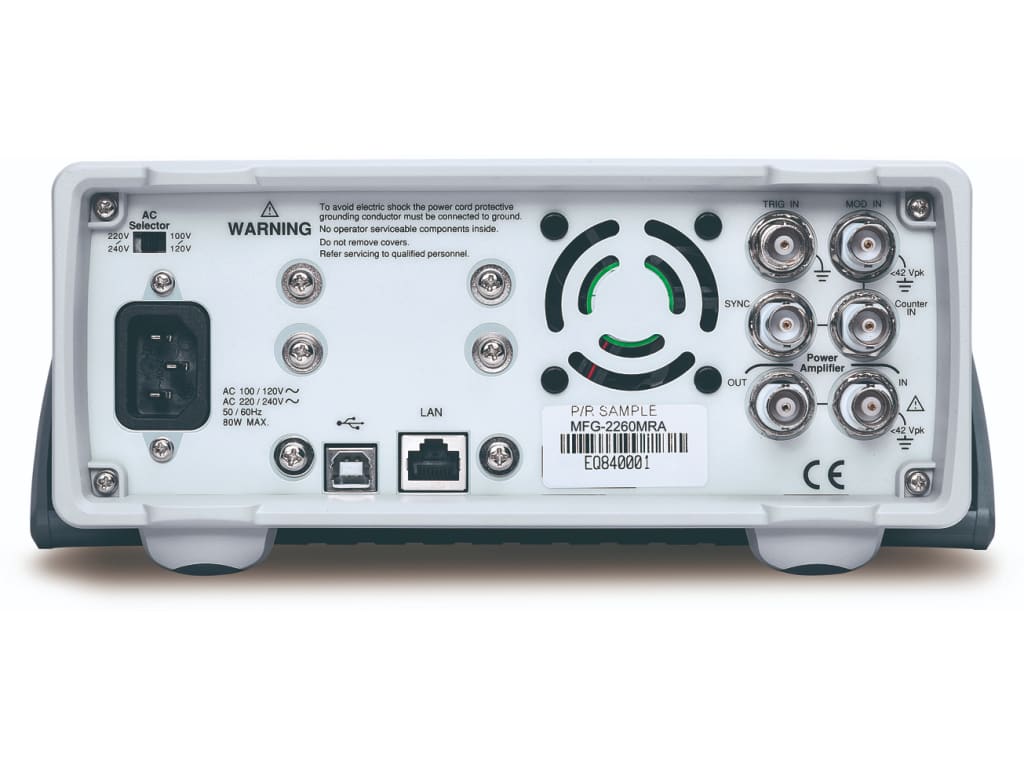 Instek MFG-2260MRA - Dual Channel Arbitrary Function Generator, 320MHz RF Generator | TEquipment