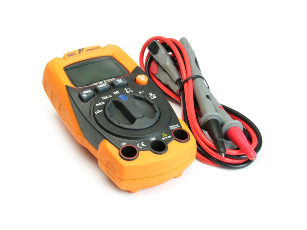 HT Instruments IronMeter L TRMS AC/DC Unbreakable Digital Multimeter ...