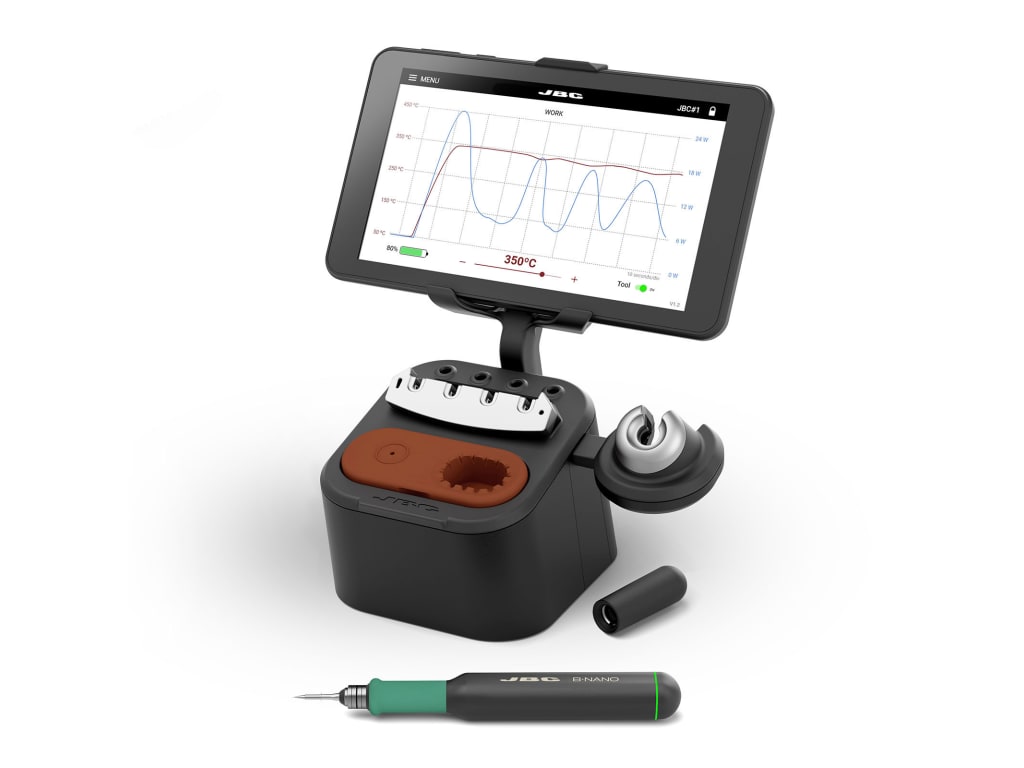 JBC B-IRON NANO - Battery Powered Nano Soldering Station with B-NANO ...
