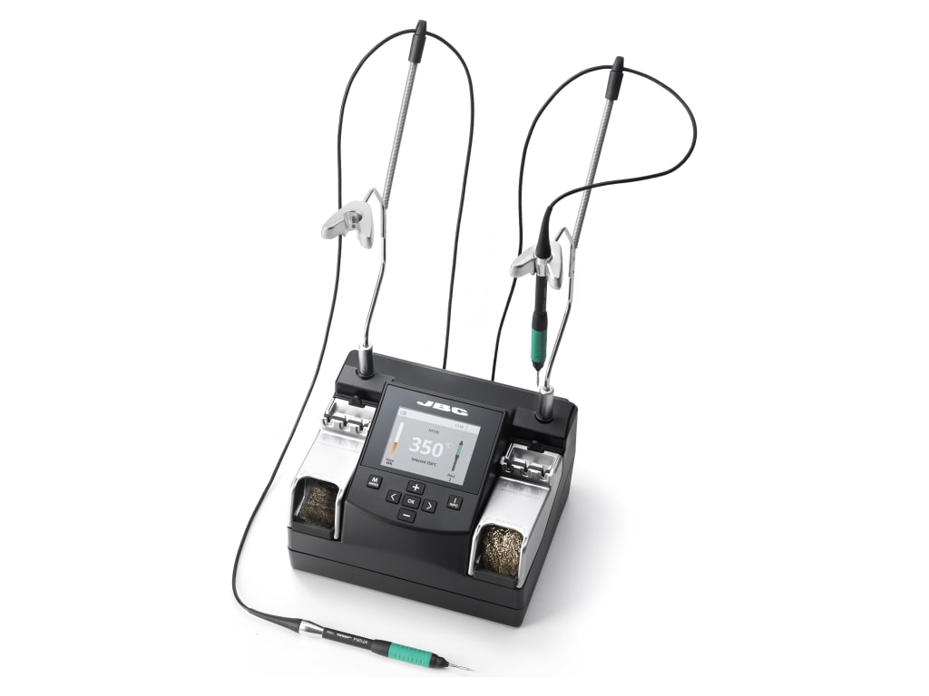 JBC NANE-2B - Nano Soldering Station with Two NT105-A Handles (230 Volt Version) | TEquipment