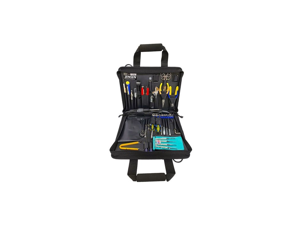 Jensen Tools JTK-86BK - Technician's Tool Kit in Single Black Cordura ...