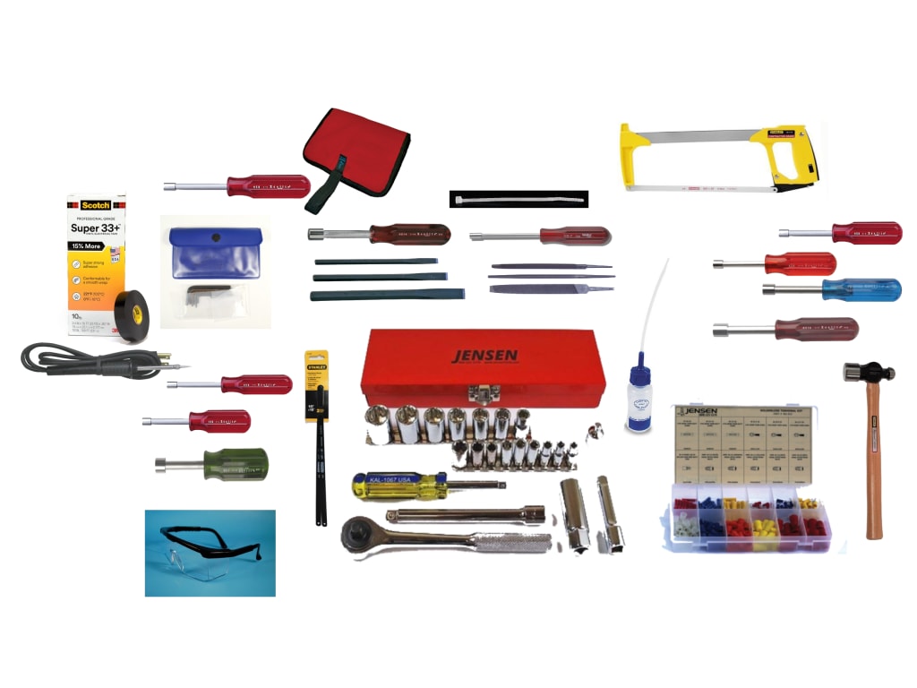 Jensen Tools 9023-062 - Tools in Case Bottom for JTK-97 | TEquipment