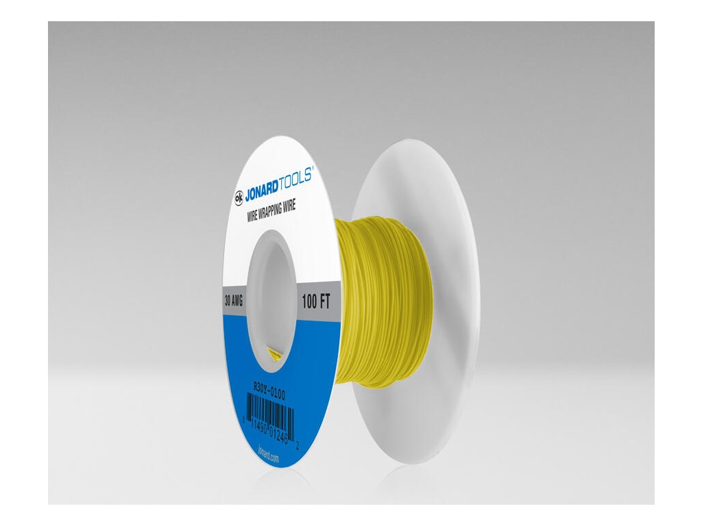 Jonard Tools R30-5100 - 30 AWG Kynar Wire Dispenser with 500 FT Wire, 5 ...