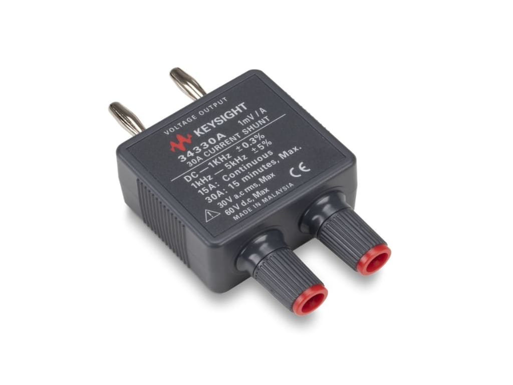 Keysight 34330A - 30 Amp Current Shunt for DMMs | TEquipment