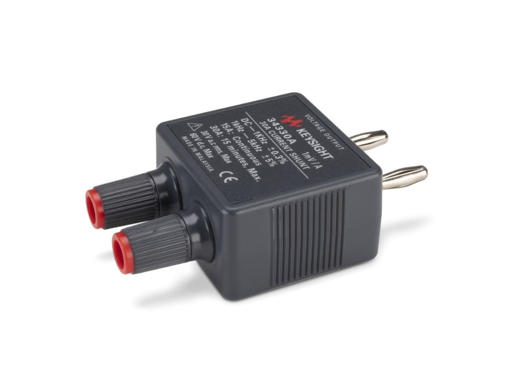 Keysight 34330A - 30 Amp Current Shunt for DMMs | TEquipment
