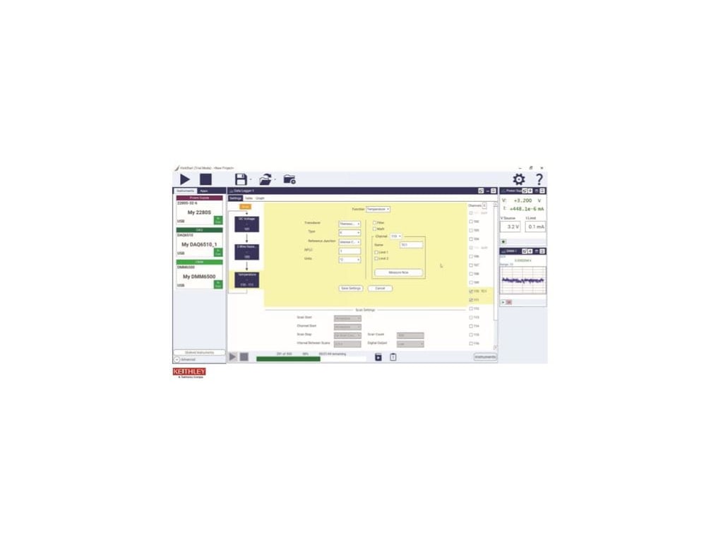 Keithley KICKSTARTFL-SUITE - License; Kickstart Software; Perpetual Option; Floating | TEquipment