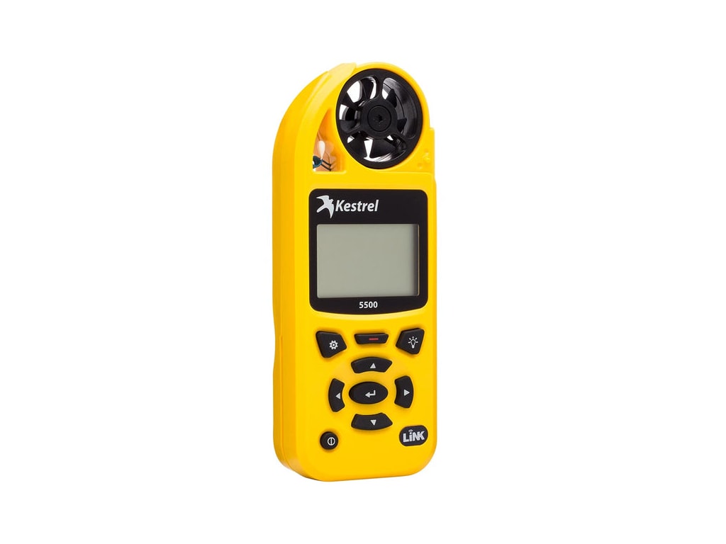 Kestrel 0855LVYEL - 5500 Pocket Weather Meter with LiNK and Vane Mount ...