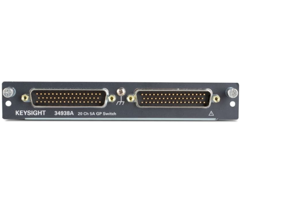 Keysight 34938A - 20-Channel 5A Form A Switch for 34980A | TEquipment