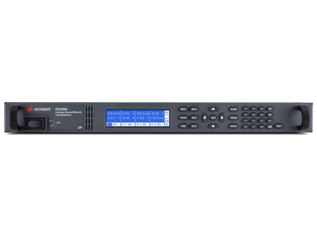 Keysight PZ2100A - High-Density Precision SMU Mainframe (Modules Sold ...