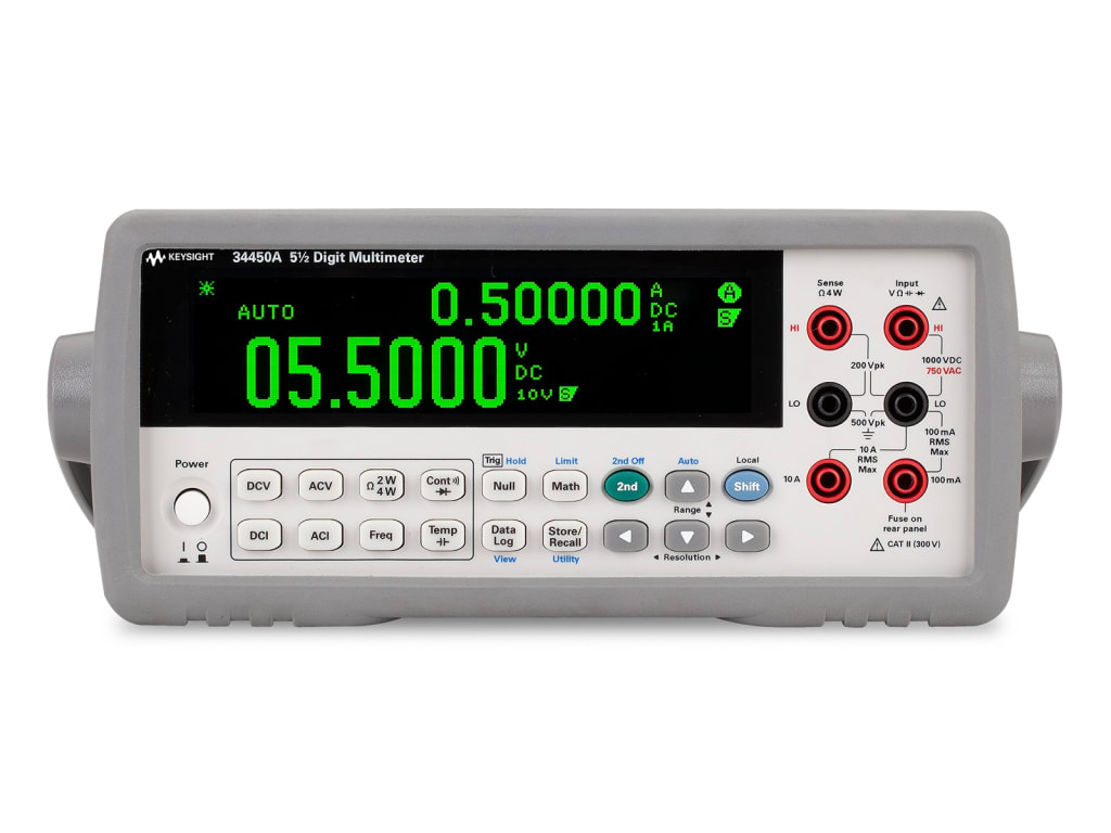 Keysight 34450A - Digital Multimeter (5.5 Digit / OLED Display ...