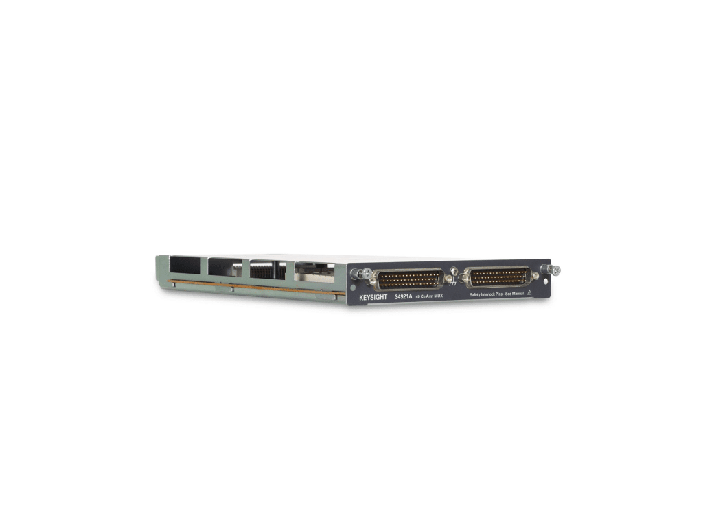 Keysight 34921A - 40 Channel Armature Multiplexer for 34980A | TEquipment
