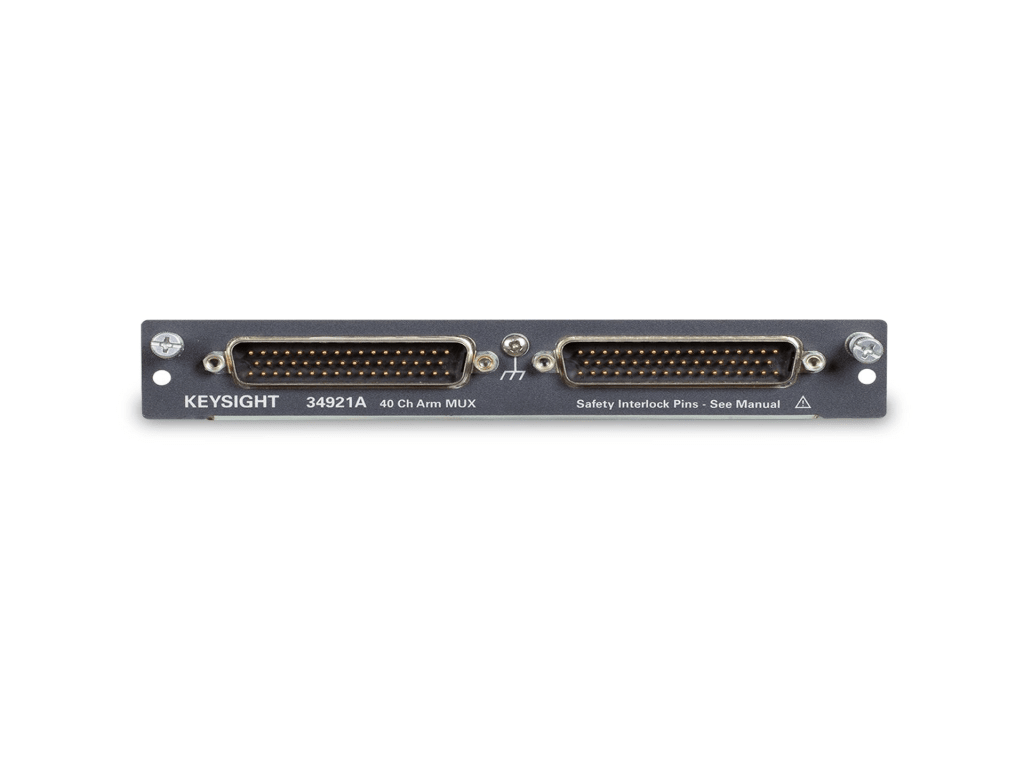 Keysight 34921A - 40 Channel Armature Multiplexer for 34980A | TEquipment
