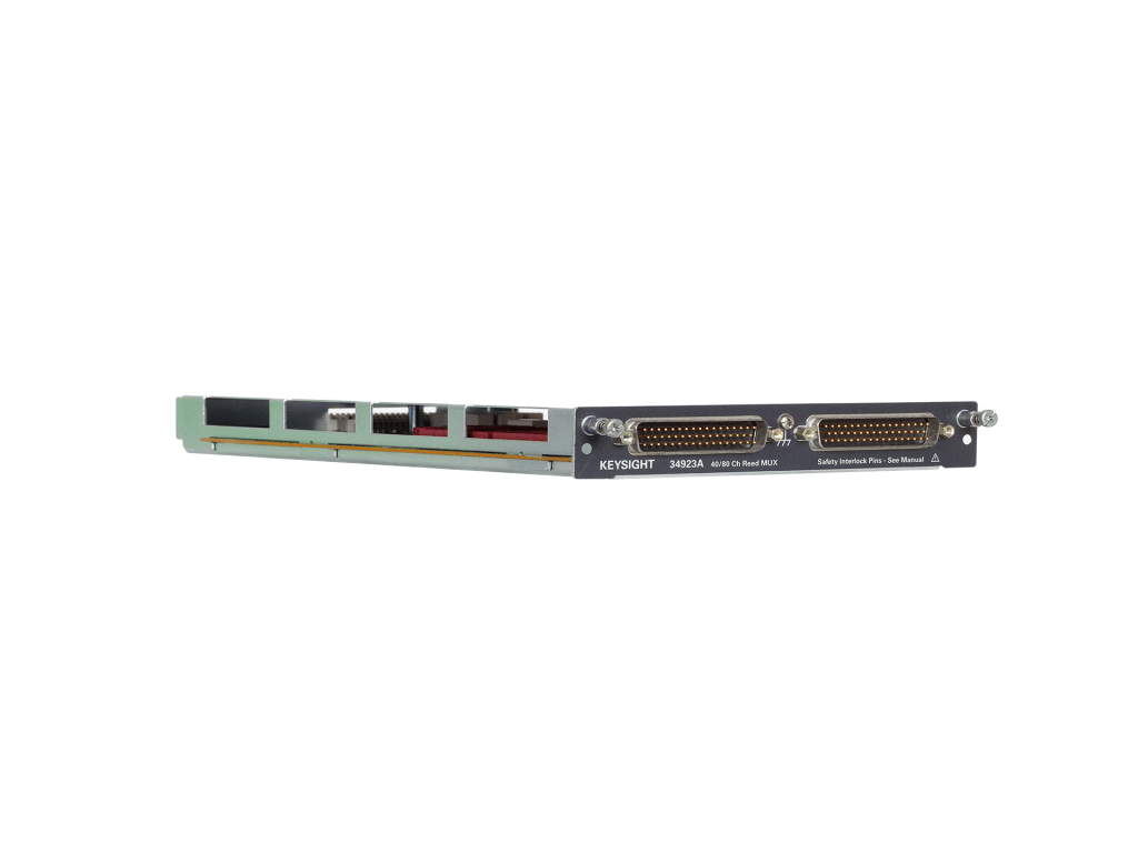 Keysight 34923A - 40/80 Channel Reed Multiplexer for 34980A | TEquipment