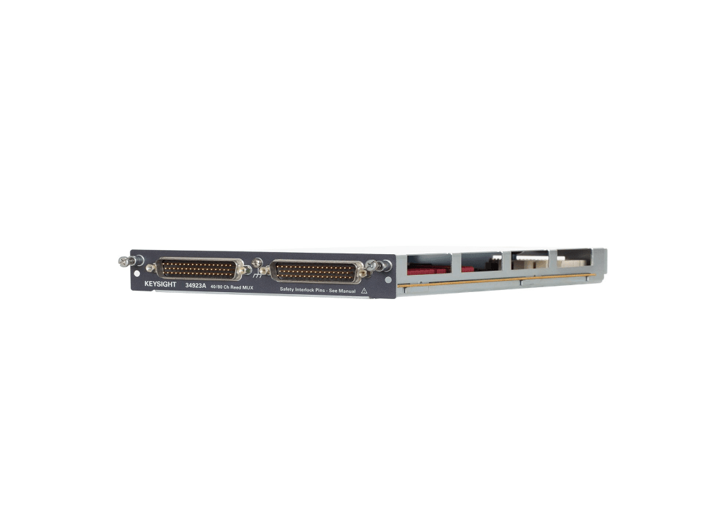 Keysight 34923A - 40/80 Channel Reed Multiplexer for 34980A | TEquipment