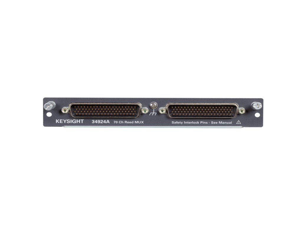 Keysight 34924A - 70-Channel Reed Multiplexer for 34980A | TEquipment