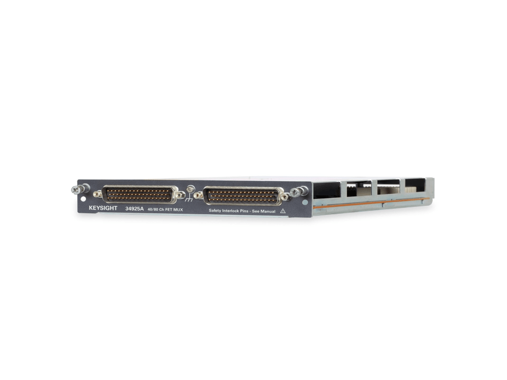 Keysight 34925A - 40/80 Channel Optically-Isolated FET Multiplexer for ...