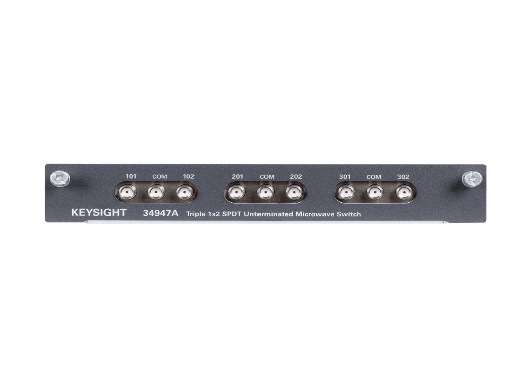 Keysight 34947A/020 - Triple 1x2 SPDT Unterminated Microwave Switch ...