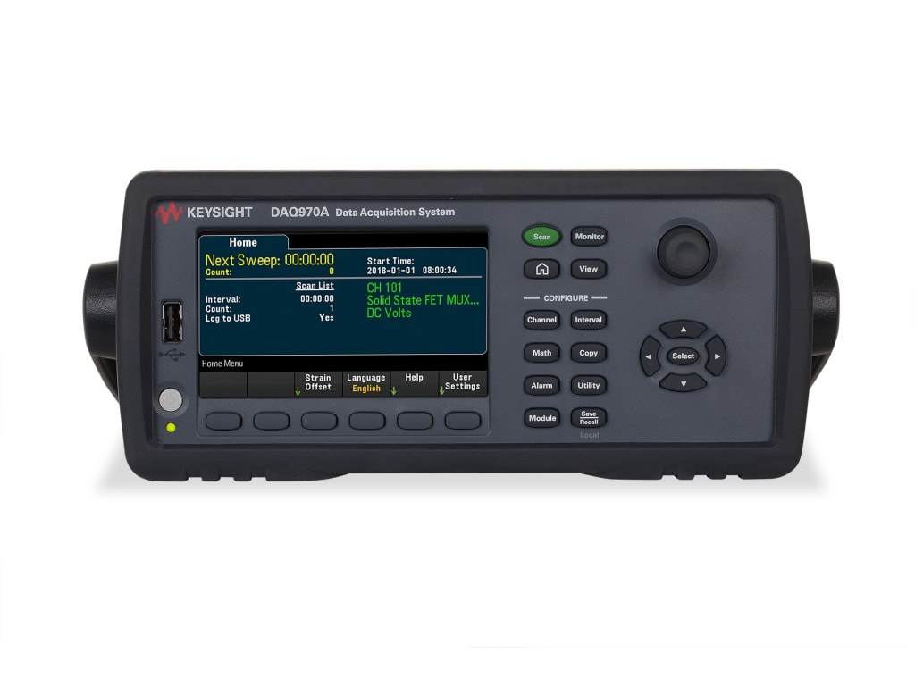 Keysight DAQ970A - Data Acquisition System Mainframe with USB/LAN ...