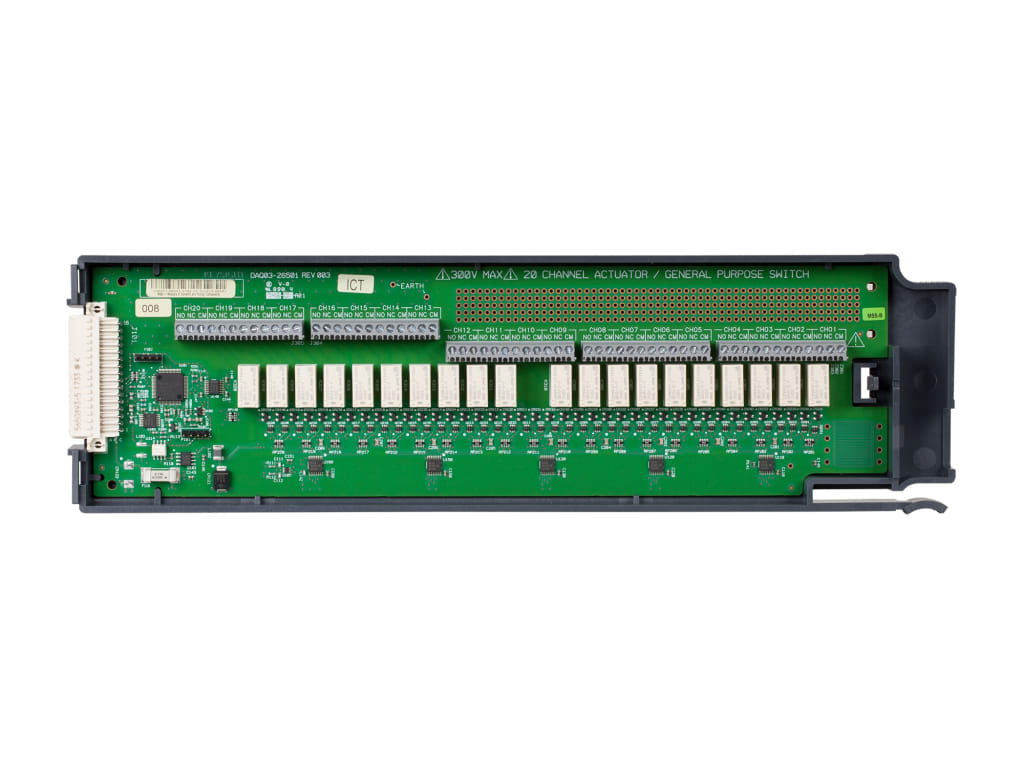 Keysight DAQM903A - 20-Channel Actuator / GP Switch Module for DAQ970A ...