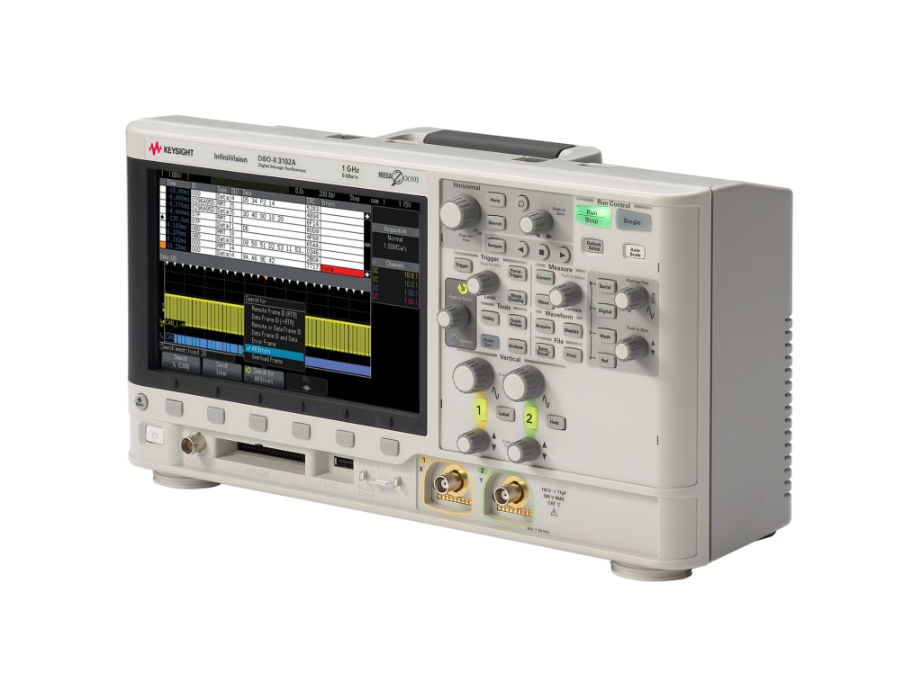 Keysight DSOX3102A - Digital Oscilloscope (1 GHz / 2 Channels) | TEquipment