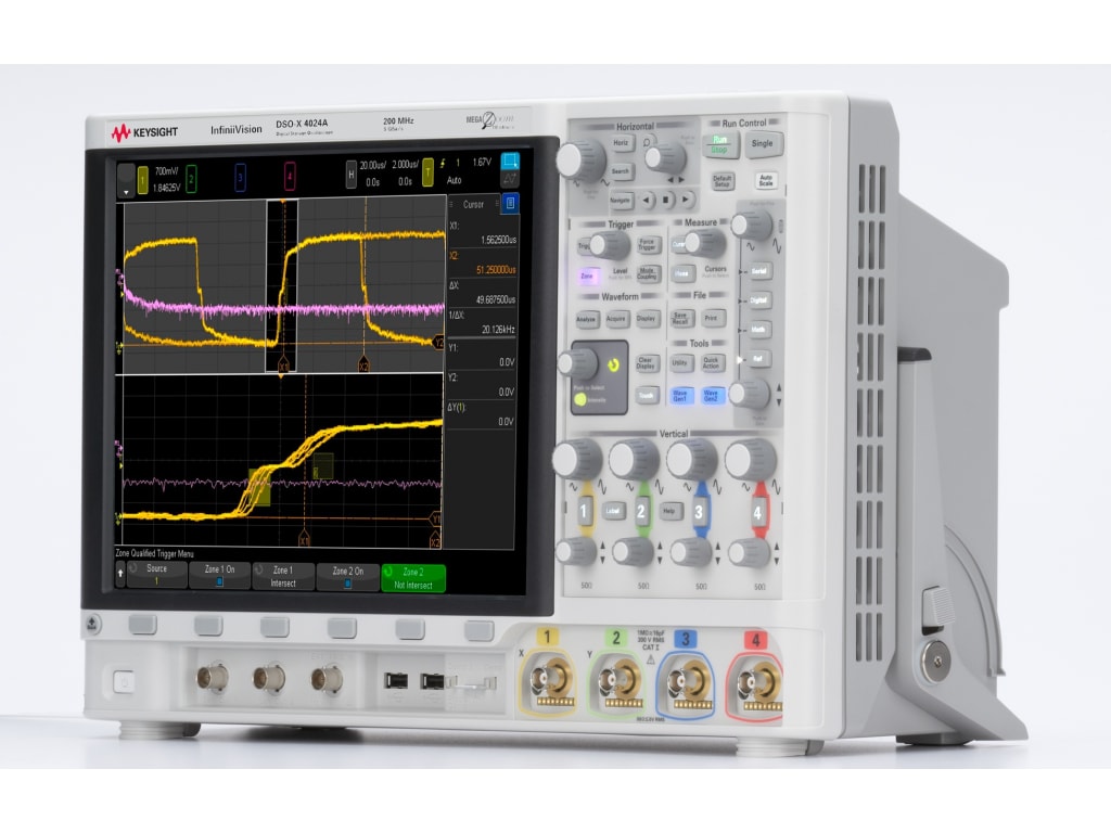 Keysight DSOX4024A - Digital Oscilloscope (200 MHz / 4 Channels ...