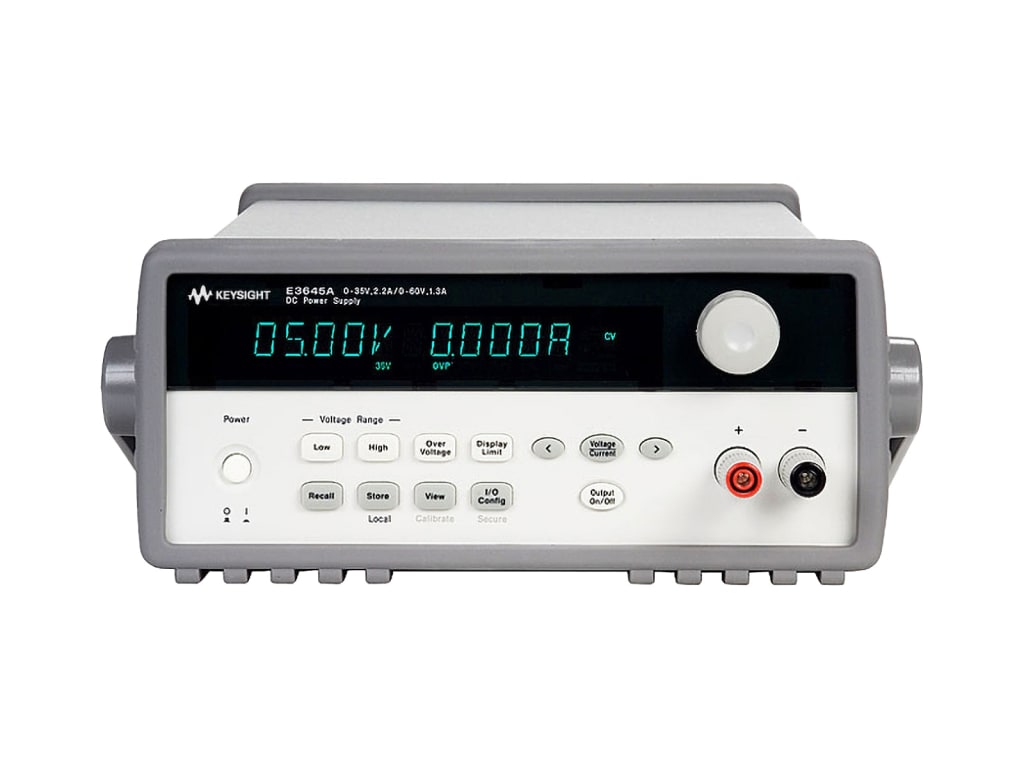 Keysight E3645A - 80W Single Output Dual Range Power Supply 0-35V/2.2A ...