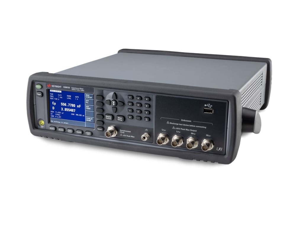 Keysight E4981B/001 - Capacitance Meter (120 Hz/1 kHz/1 MHz) | TEquipment