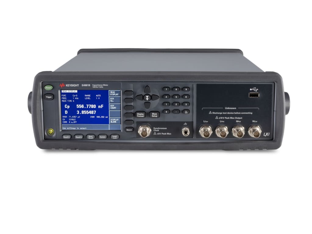 Keysight E4981B/002 - Capacitance Meter (120Hz/1kHz) | TEquipment