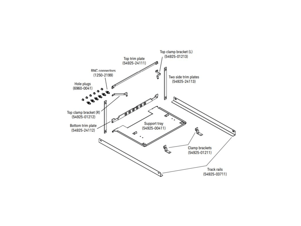 Keysight EXR2RACK - Rackmount Kit for Infiniium EXR-Series, 8U | TEquipment