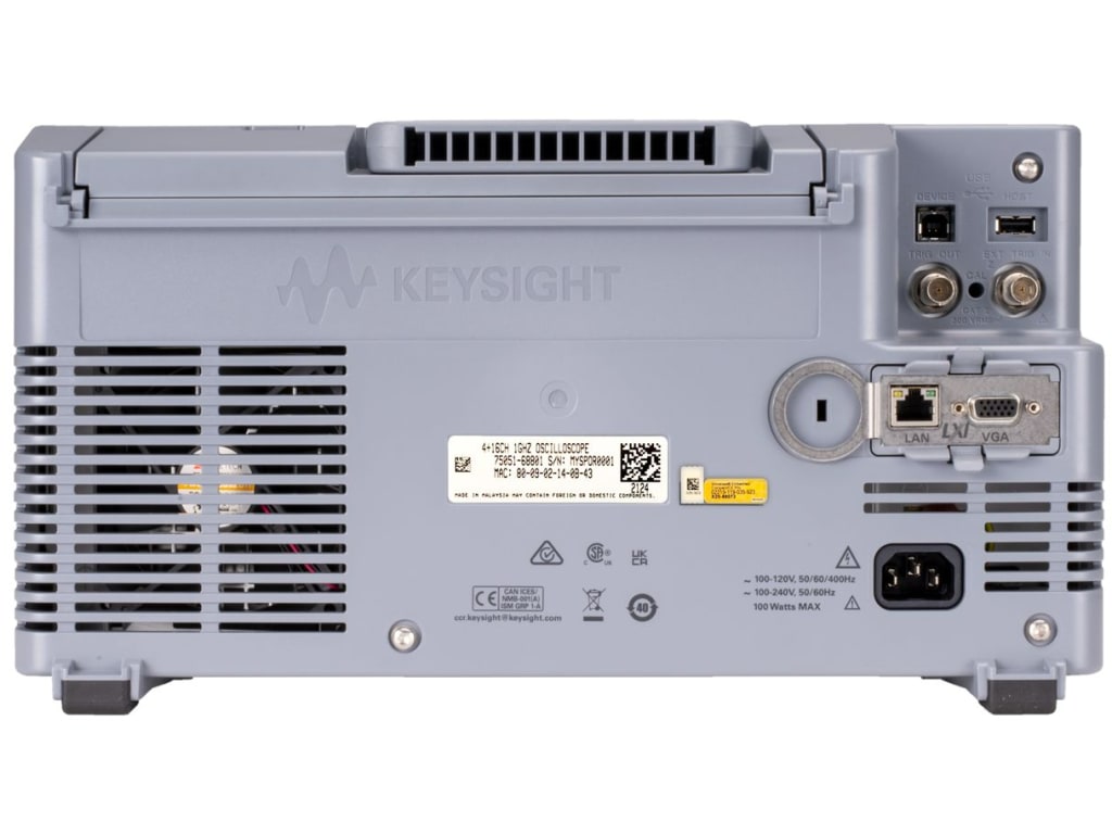 Keysight MSOX3034G - Mixed Signal Oscilloscope (350 MHz / 4 Analog ...