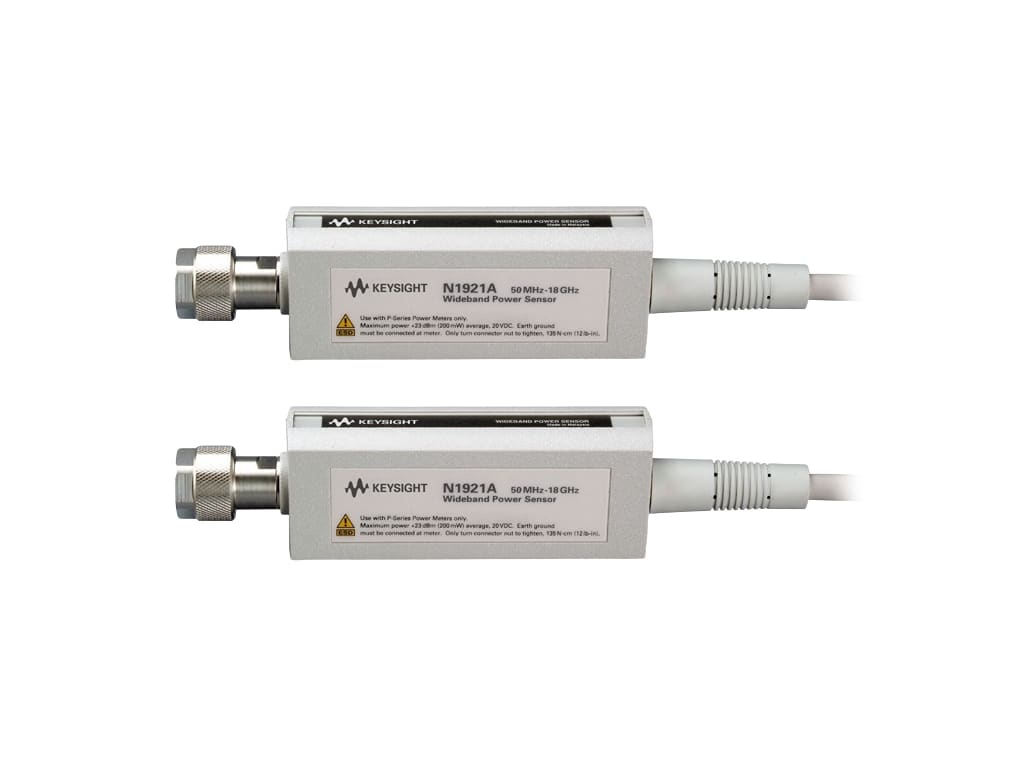 Keysight N1912A-E11 - Bundled x2 P-series N1921A Power Sensors (50MHz-18GHz) with Transit Case ...