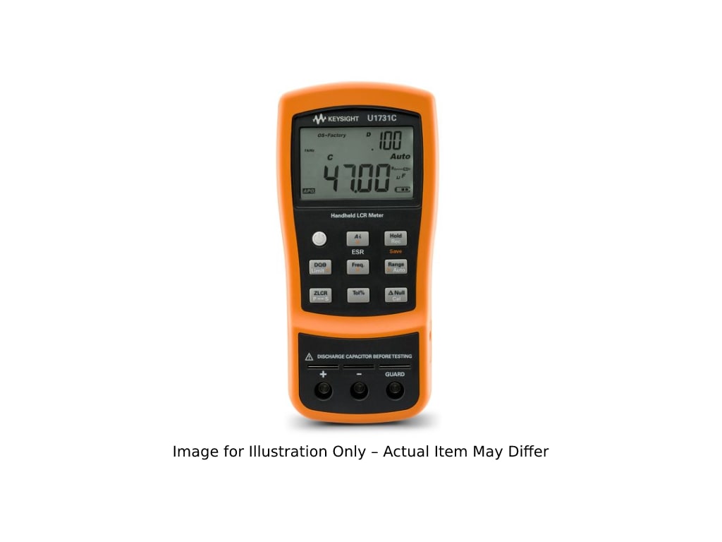Keysight U1731P - Handheld LCR Meter, 100Hz, 120Hz, 1KHz with ...