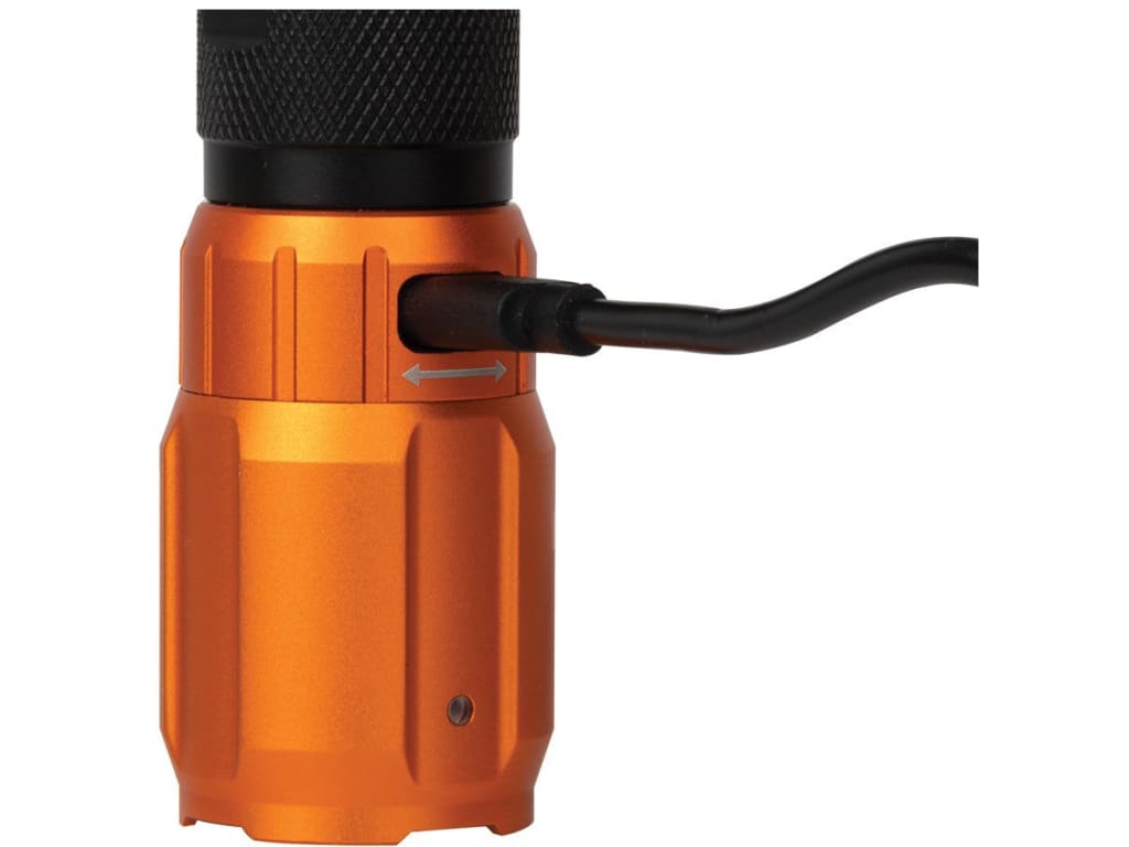 Klein 56413 - Rechargeable 2-Color LED Flashlight with Holster | TEquipment