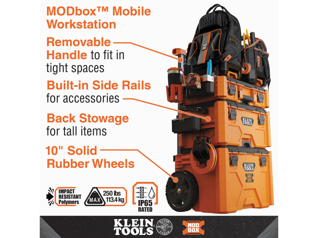 Klein Tools 54802MB - MODbox Rolling Toolbox | TEquipment