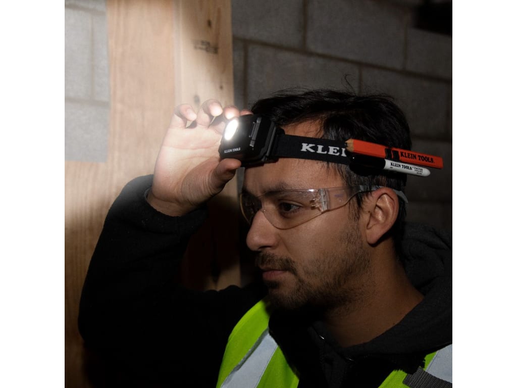 Klein Tools 56414 - Rechargeable 2-Color LED Headlamp with Adjustable ...