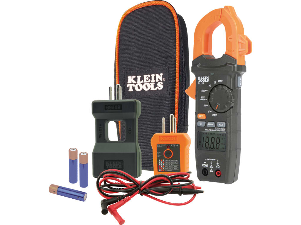 Klein CL120KIT - Clamp Meter Electrical Test Kit | TEquipment