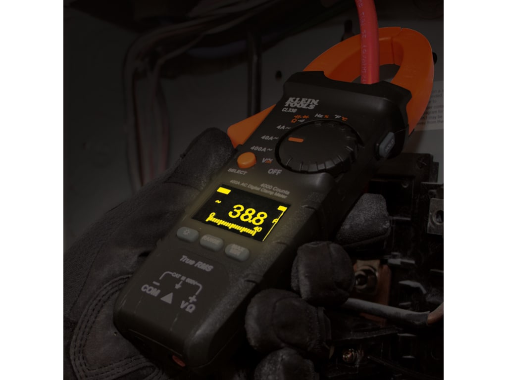 Klein Tools CL330 400A AC Auto-Ranging Digital Clamp Meter | TEquipment
