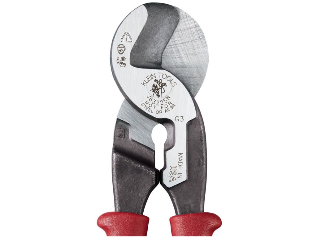 Klein J63225N - Journeyman High Leverage Cable Cutter with Stripping ...