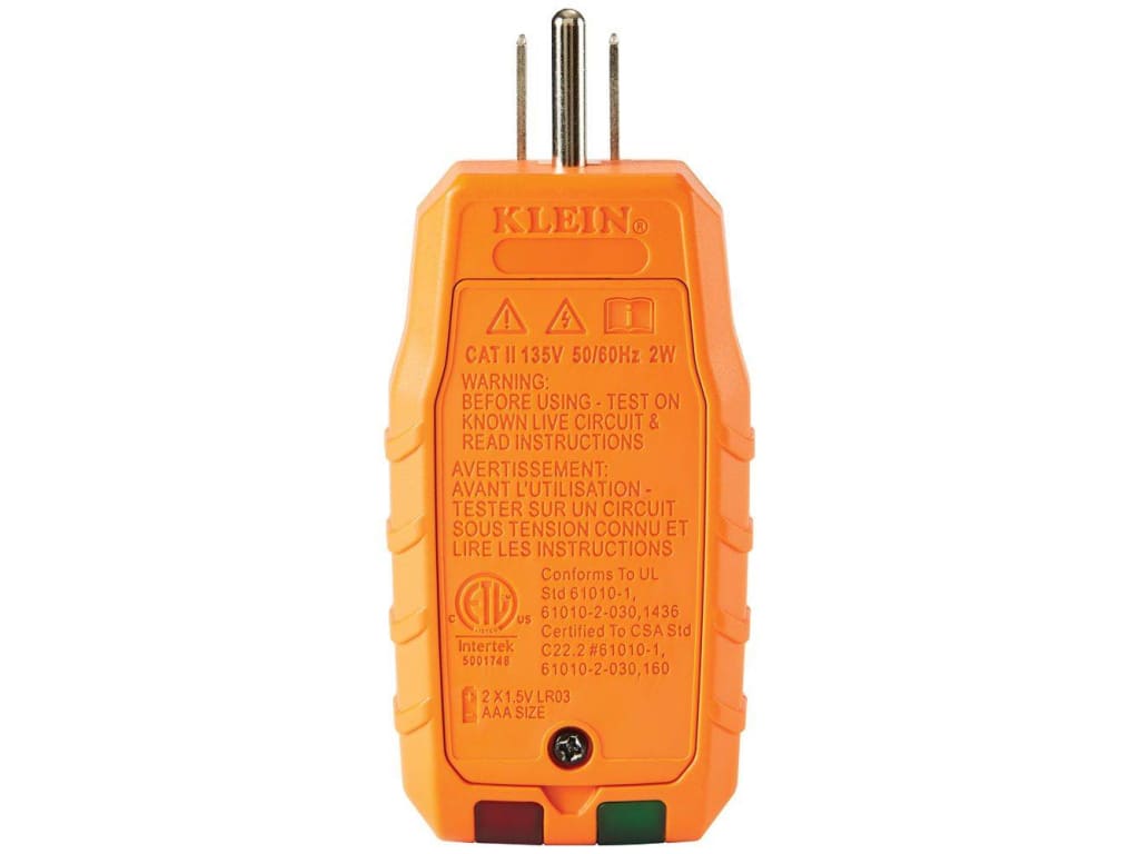 Klein RT250KIT - Premium Non-Contact Voltage and GFCI Receptacle ...