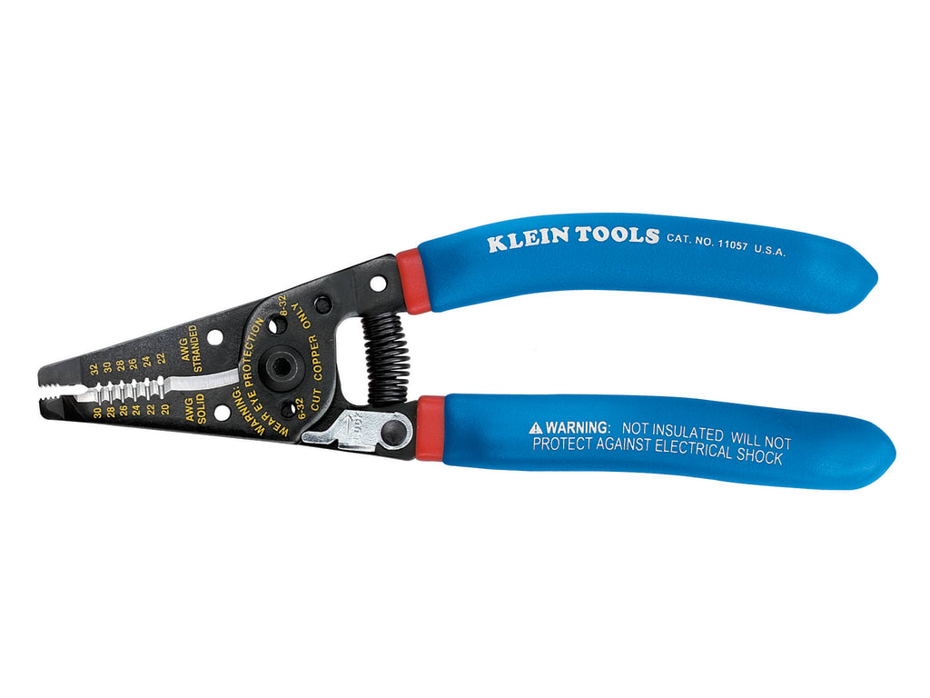 Klein Tools 11057 - Klein-Kurve® Wire Stripper and Cutter | TEquipment