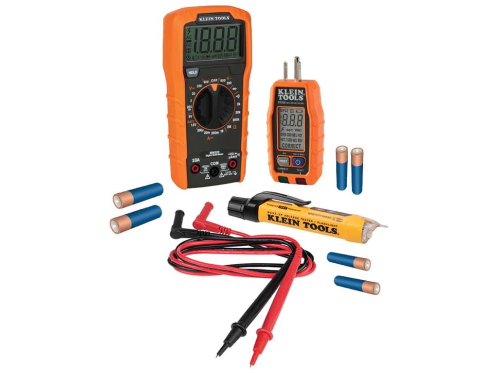 Klein Tools 69355 - Premium Electrical Test Kit (Multimeter, NCVT and ...