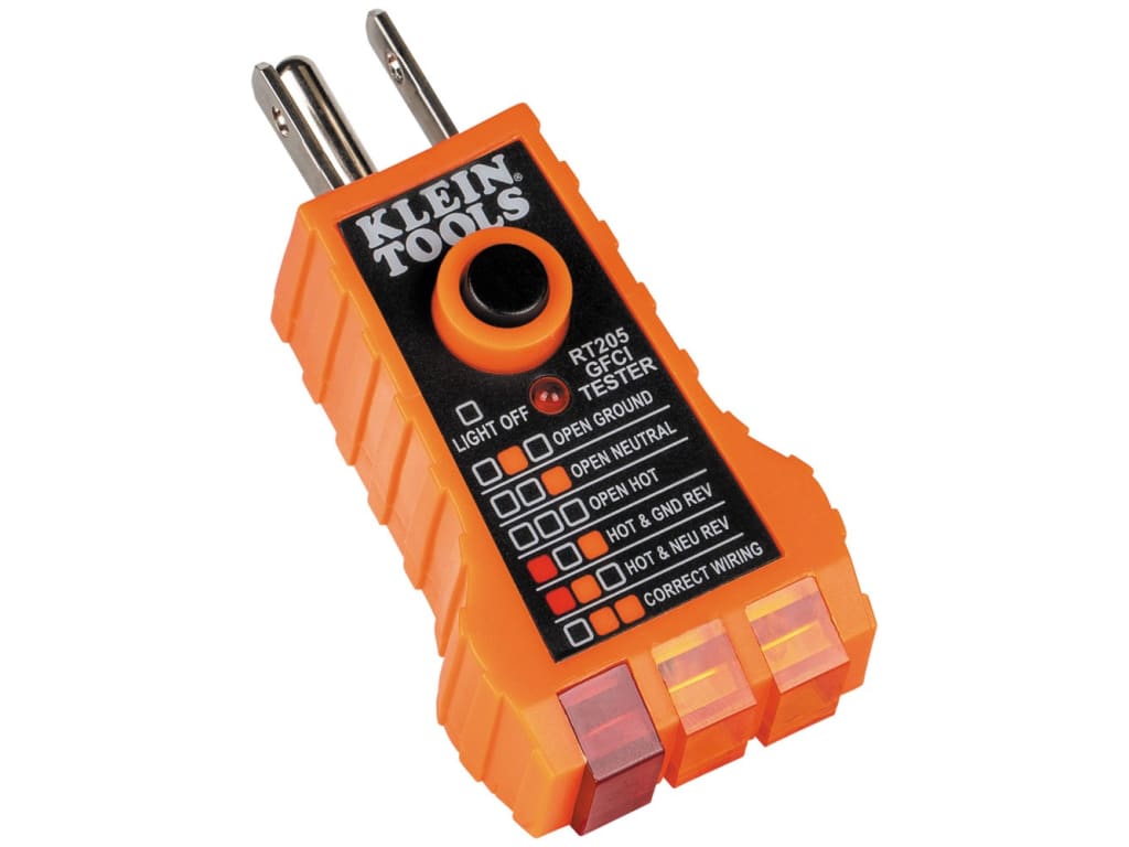 Klein Tools NCVT1PKIT - Non-Contact Voltage and GFCI Receptacle Test ...
