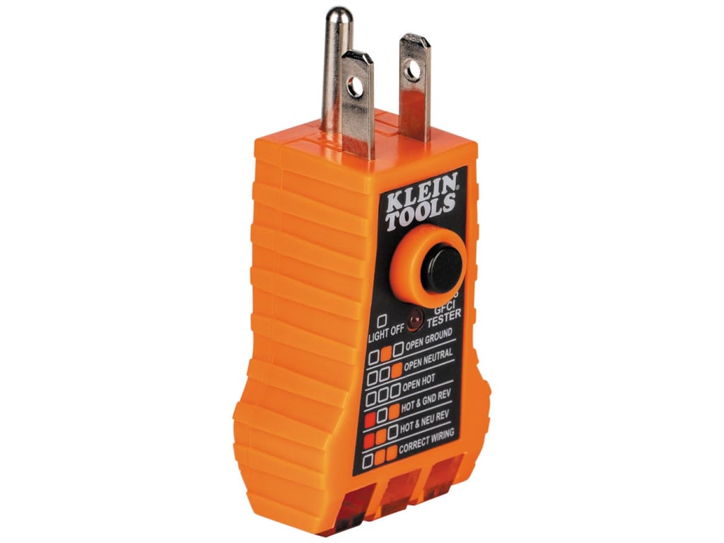 Klein Tools NCVT1PKIT - Non-Contact Voltage and GFCI Receptacle Test ...