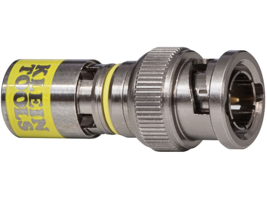 Klein Tools VDV813-613 - Universal BNC Compression Connectors RG6-R6Q ...