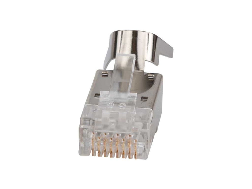 Klein Tools VDV826-705 - Pass-Thru Modular Data Plugs, RJ45-CAT6A, STP ...