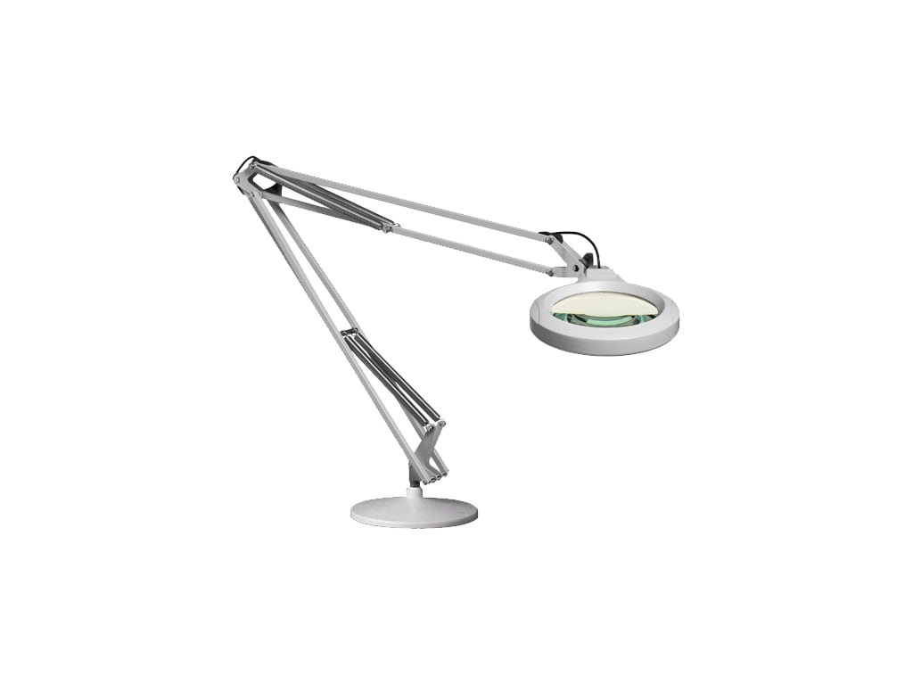 Vision Luxo 18351LG LFM LED Magnifier - 30" Arm length, Color Grey, 3 ...