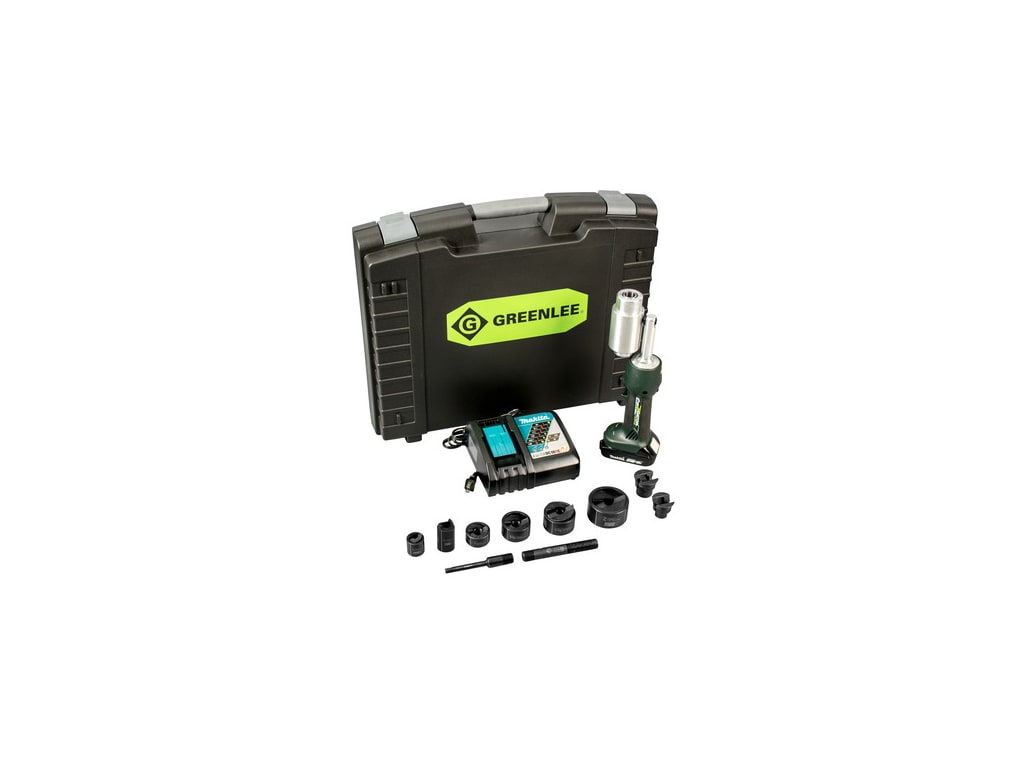 Greenlee LS50L11SBSP - 7-Ton Battery Powered Hydraulic Knockout Driver ...